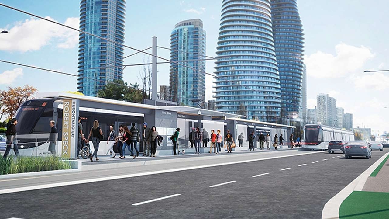 Hurontario LRT – Track works | Steconfer