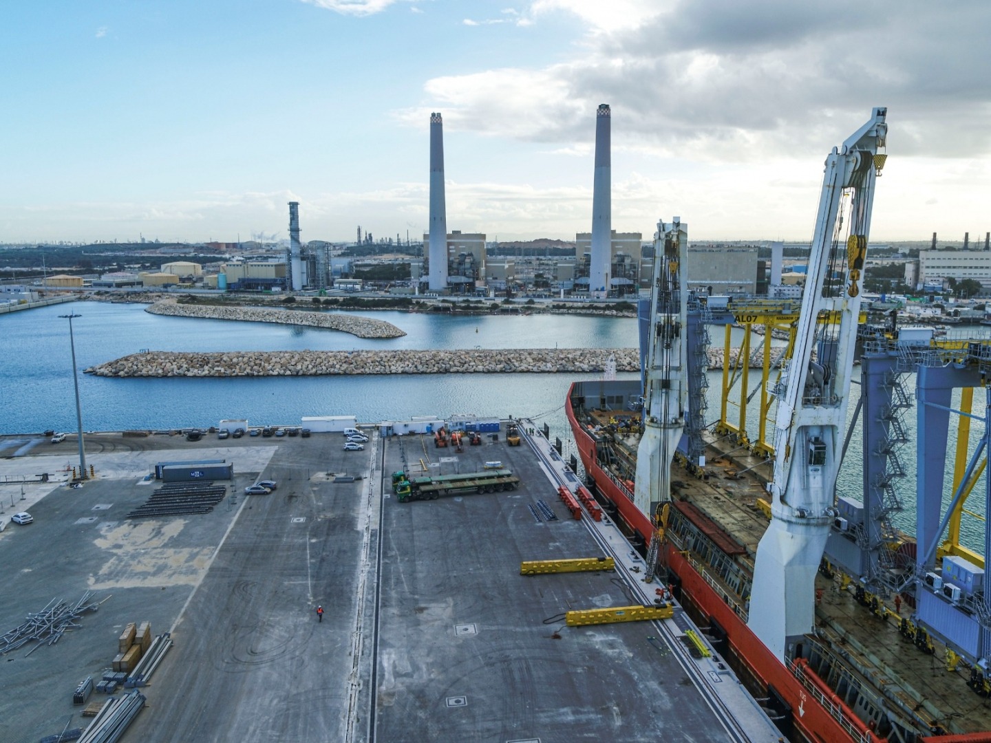 Hadarom Port Container Terminal - Ashdod / Israel | Steconfer