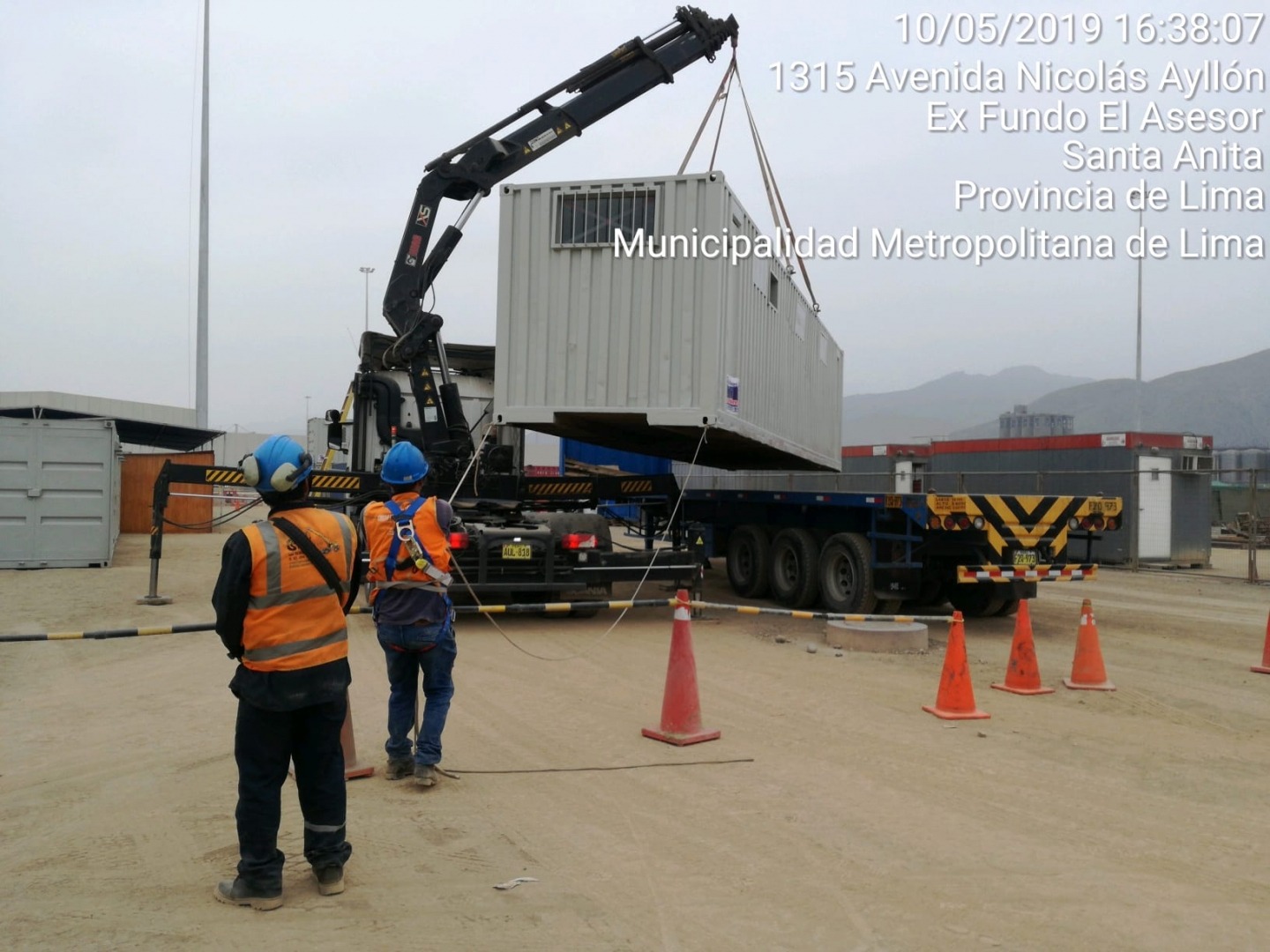 Preparation of the construction site in Lima - Peru | Steconfer