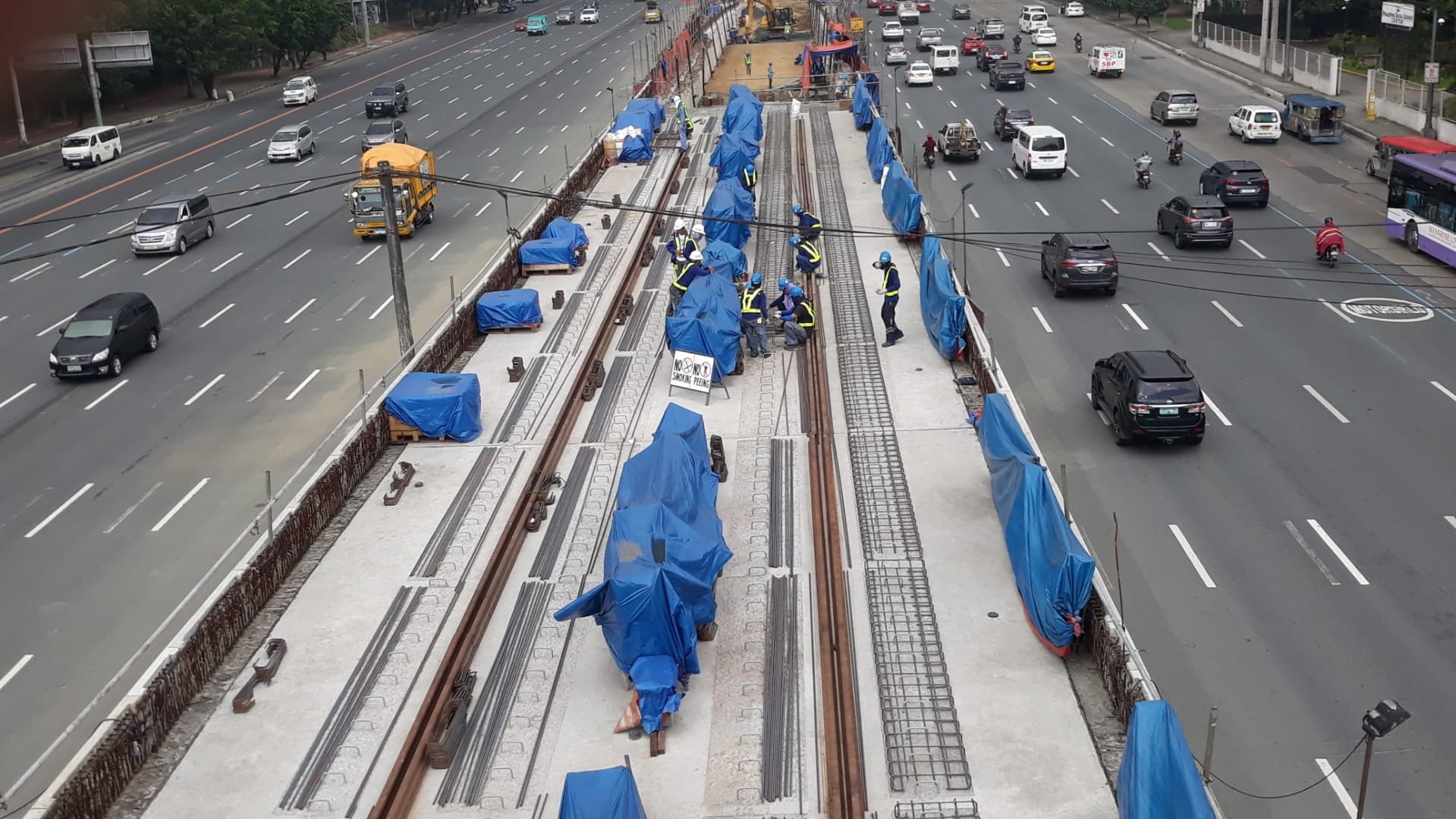 Track Works of the MRT-7 Project (Manila, Philippines) | Steconfer